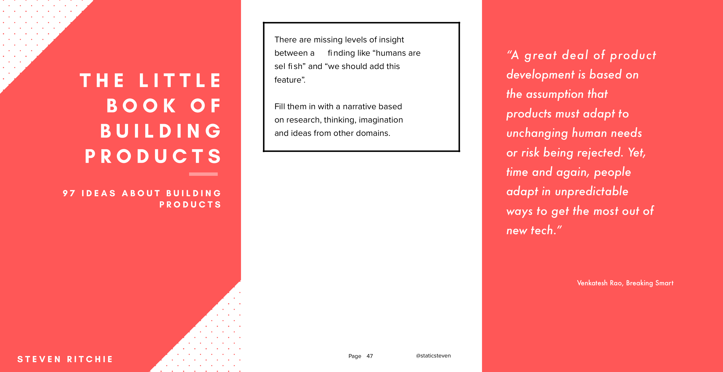 Book of Product – Steven Ritchie